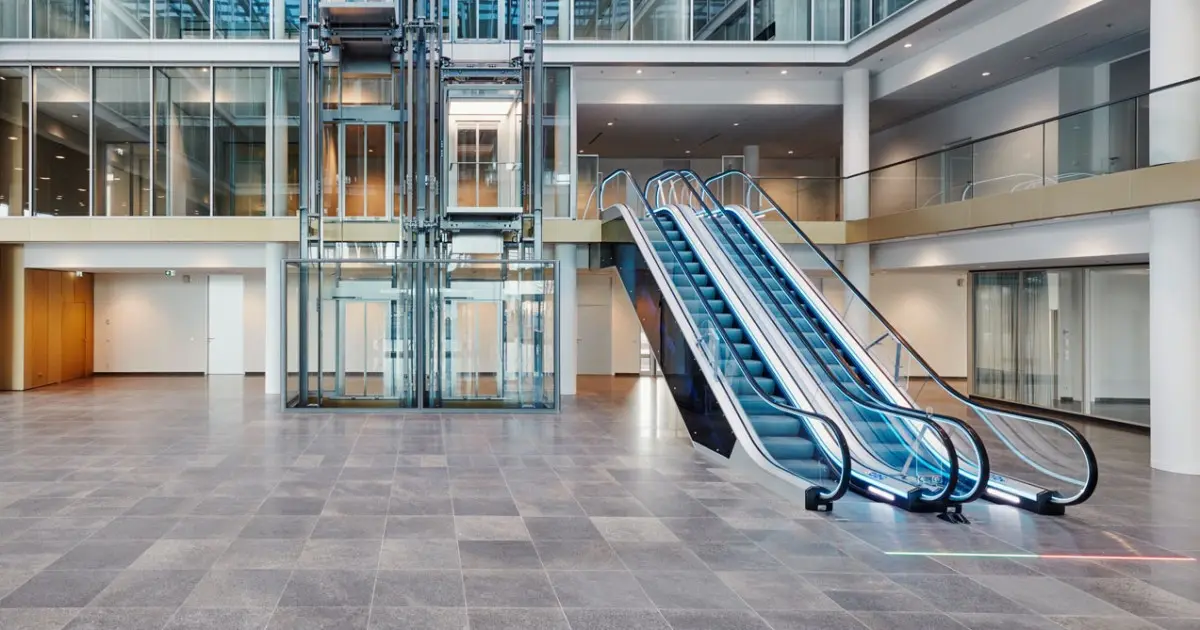 velino series - escalators by TK Elevator China